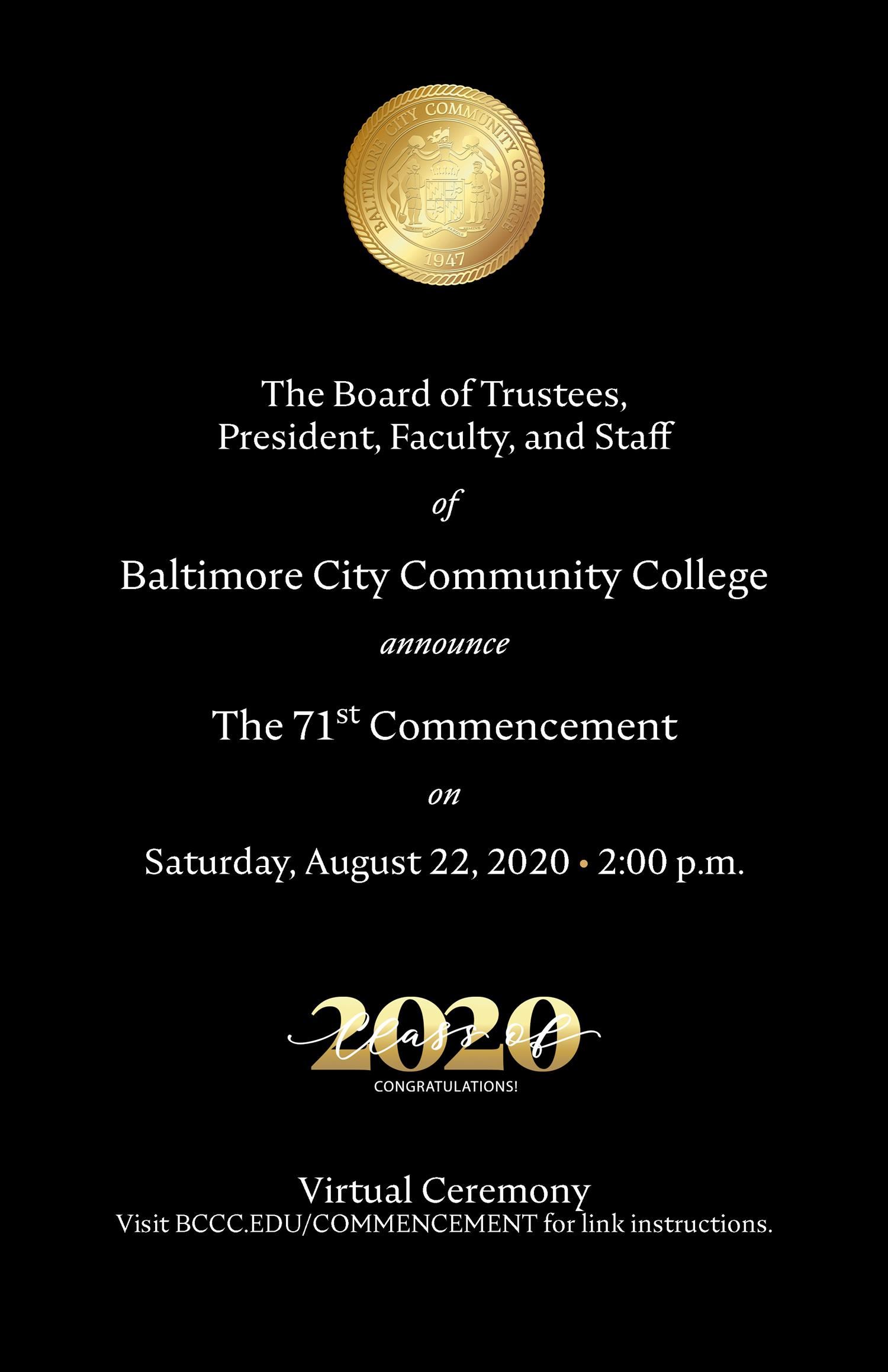 Virtual Commencement 2020 / Virtual Commencement 2020